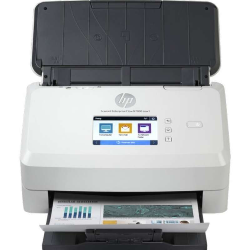 Jual Scanner Hp Scanjet Enterprise Flow N7000 Snw1 N 7000 Snw1 Adf Lan ...