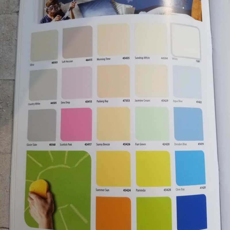 Jual Dulux Easy Clean Putih 1501/ Warna / 20 L / Cat Anti Noda Galon - Brilliant White Di Seller ...