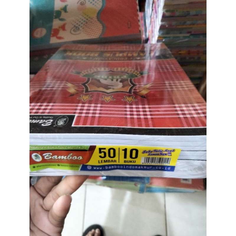Jual (10 Buku) Big Boss Bambo 50 Lembar 1pak Di Seller Jfc & Stationery ...