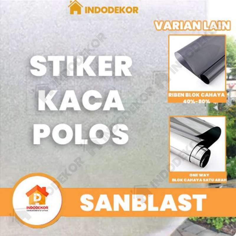 Jual Sticker Kaca Sandblast Sunblast / Stiker Jendela Rumah Kamar Mandi ...
