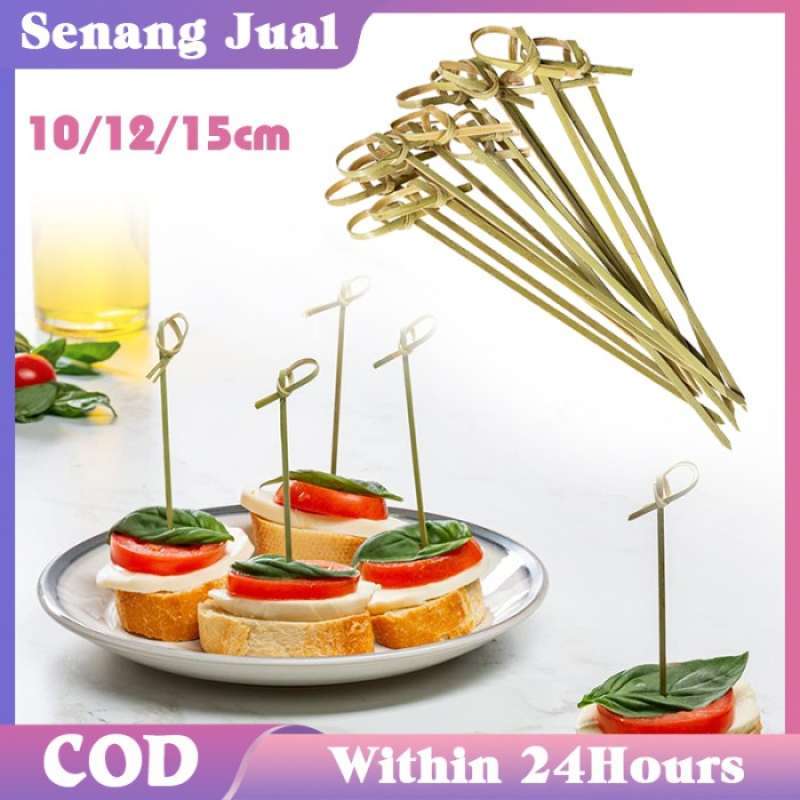 Jual Bambu 100% Tusuk Buah Bambu / Tusukan Cocktail / Tusuk Bambu ...