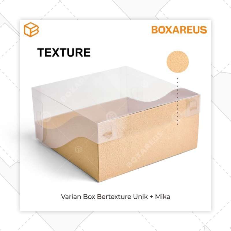 Jual Cake Box Mika Dus Packaging Kue Lapis Kemasan Window Bolu ...