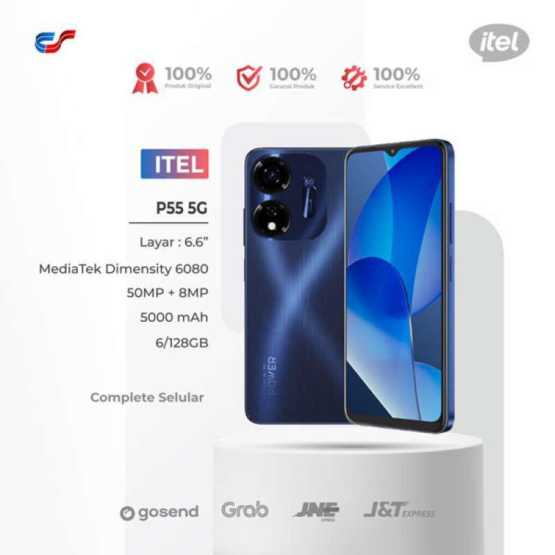 Jual Itel P55 5g 6/128gb - 50m Dual Clear Camera | Garansi Resmi - 6/128gb Payday Di Seller ...