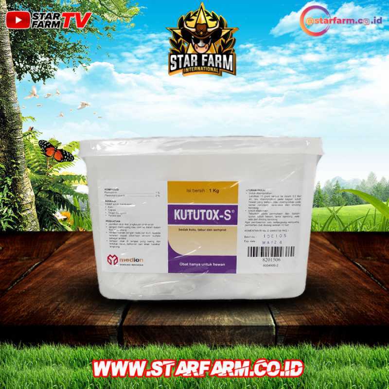 Promo Star Farm Btm - Kututox-s 1 Kg Obat Kutu Untuk Hewan Diskon 33% ...