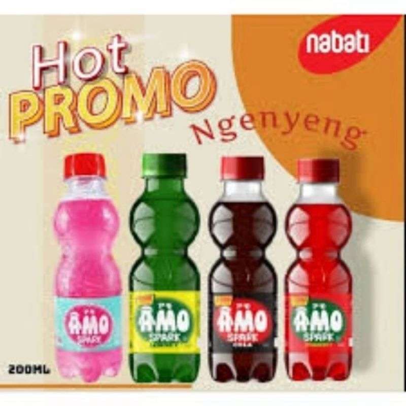 Promo Amo Sparkling Fruit Cola Minuman Soda 200 Ml - Cola Diskon 4% Di ...