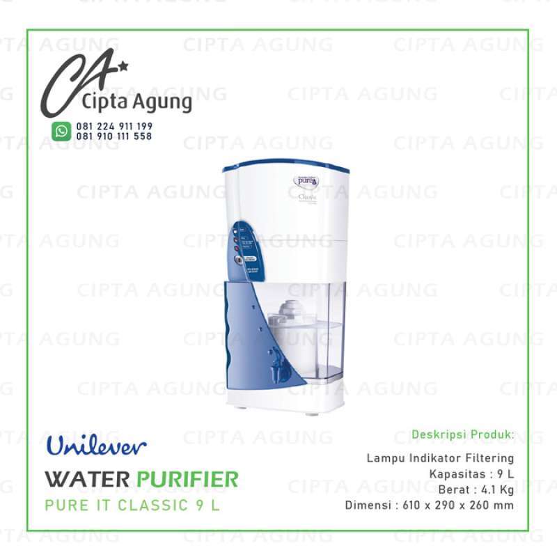 Jual Unilever Pure It Classic 9 L Water Purifier Di Seller Ayato ...