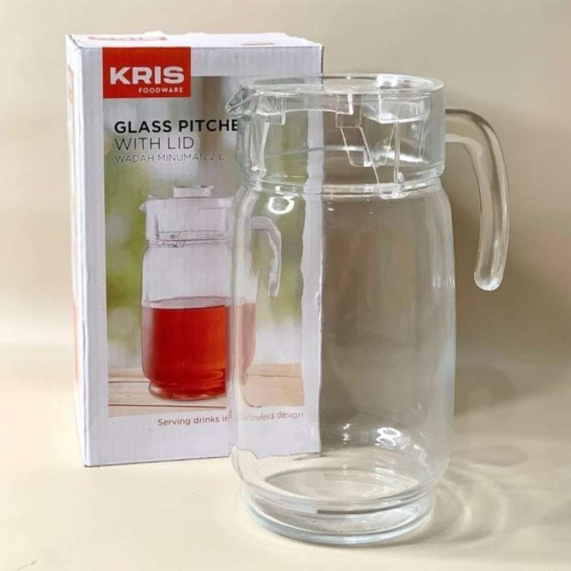 Jual Kris Water Jug Kaca / Gelas Pitcher / Jus Pitcher / Pitcher Glass ...