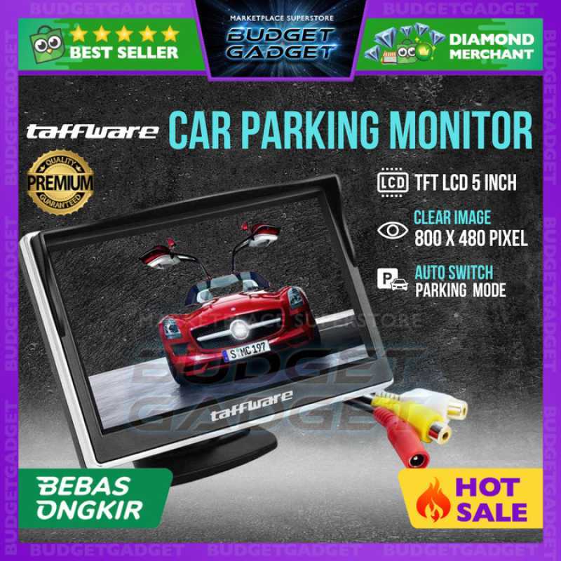 Promo Layar Lcd Mobil Rear View Parkir Mobil Mundur Tft Lcd 5 Inch Hq ...