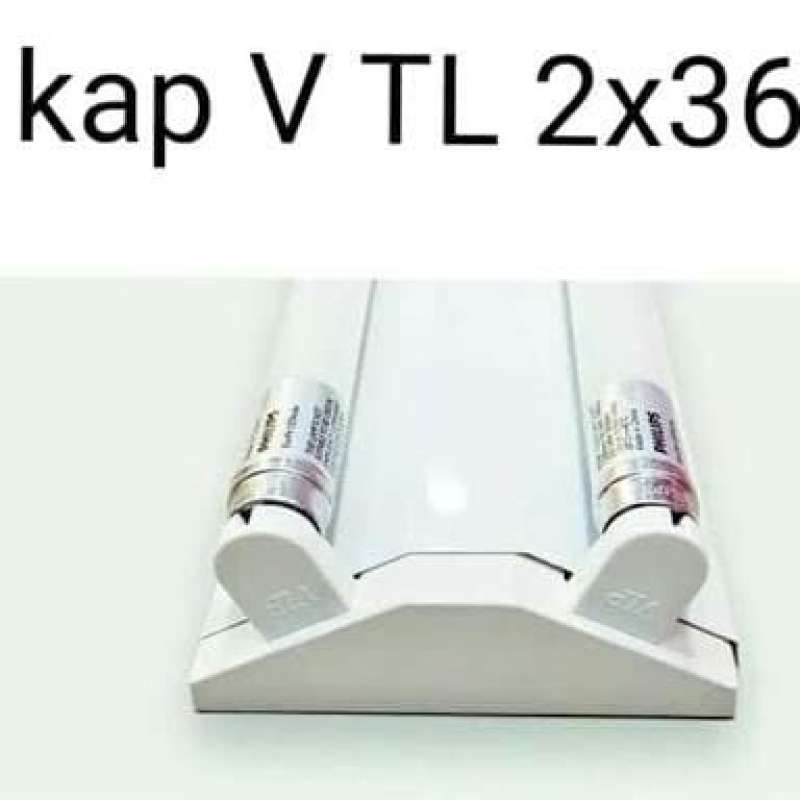 Promo Kap Lampu Tipe V Ukuran 2x36watt Tl Led Merek Philips Diskon 33% ...