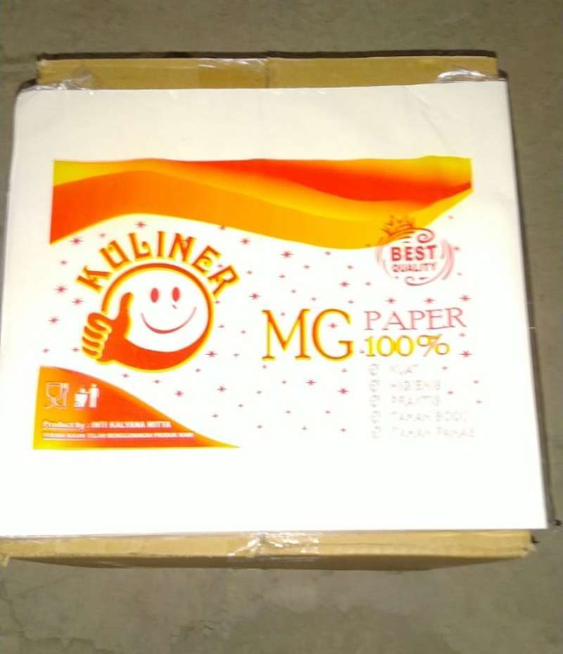 Jual Kertas Mg Paper / Kfc , Kertas Burger / Kebab , Kertas Pembungkus ...