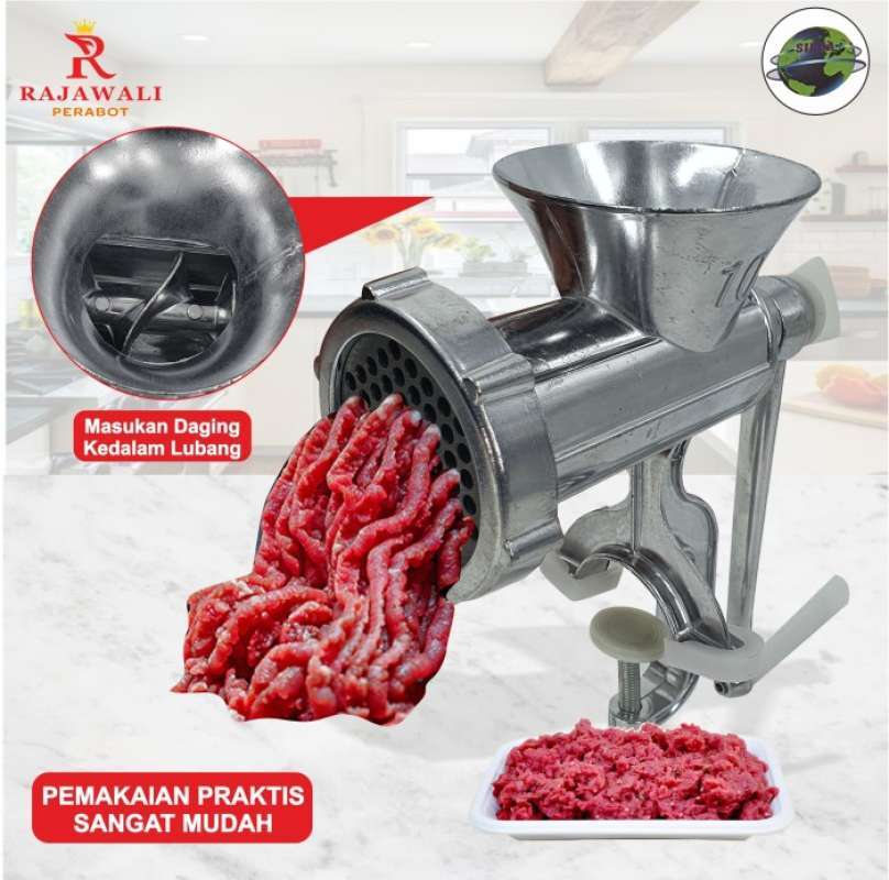 Jual Gilingan Daging Meat Mincer Omicko Bahan Besi Stainless Steel - No ...