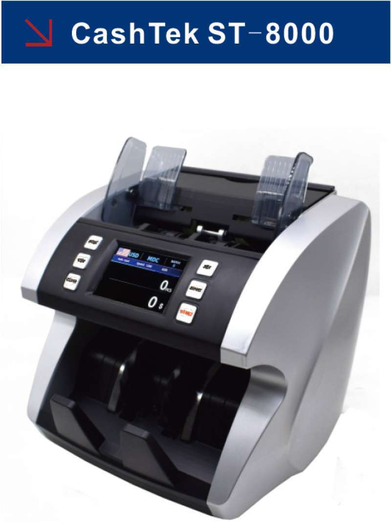 Jual Mesin Hitung & Deteksi Uang Kertas Cashtek St-8000 (dapat Hitung Mix) Di Seller Rosaria ...