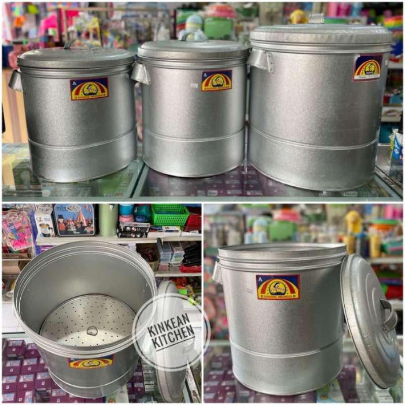 Jual Langseng Alumunium Panci Kukusan - Jumbo Di Seller Shin Store ...
