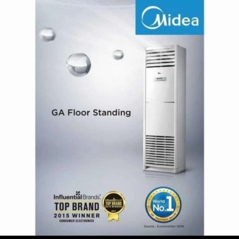 Jual Midea Ac Floor Standing 5 Pk Mfgb48crn Garansi Resmi Unit Only. Di ...