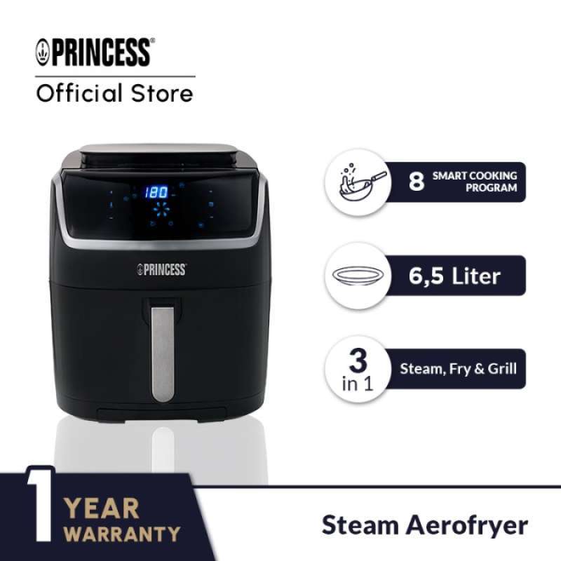 Jual Princess Air Fryer/ Steam Airfryer 6.5l/ Penggoreng Tanpa Minyak ...