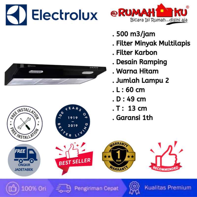 Jual Cooker Hood Electrolux Eft 6032 K. 60cm Di Seller Shin Store - Cengkareng Timur, Kota ...
