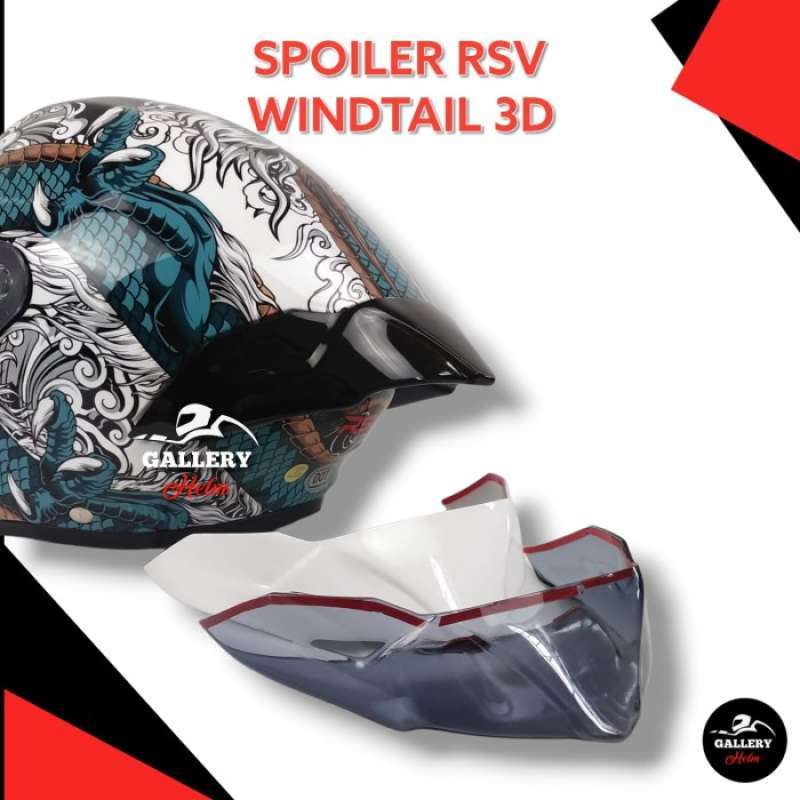 Promo Spoiler 3d Big Helm Rsv Windtail Akrilik Custom 3d Ffc21 Diskon 23% Di Seller Valhein ...