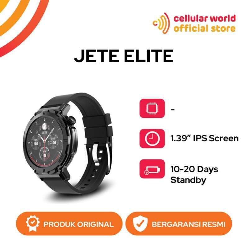Jual Smartwatch Jete Elite Black Garansi Resmi Di Seller Cellular World ...