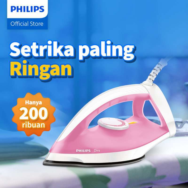 Jual Philips Dry Iron 350 Watt - Gc122/47 - Pink Di Seller Rukia - Cengkareng Timur, Kota ...