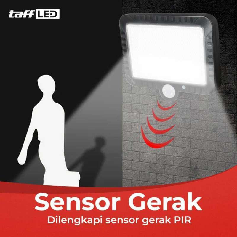 Jual Lampu Dinding Solar Outdoor Sensor Pir Waterproof Cool White Dpt18 ...
