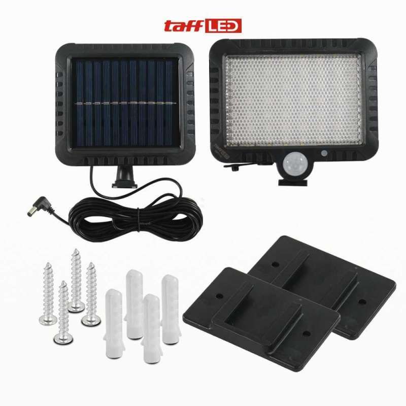 Jual Lampu Dinding Solar Outdoor Sensor Pir Waterproof Cool White Dpt18 ...