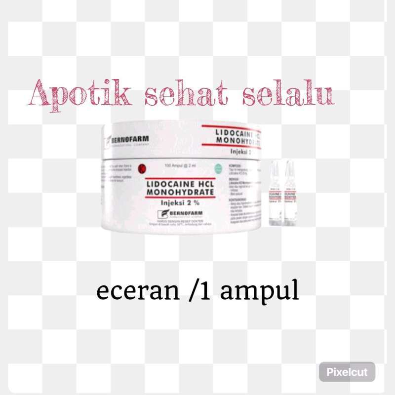 Lidocaine Ampul Eceran Lengkap Harga Terbaru Juli 2024 | Blibli