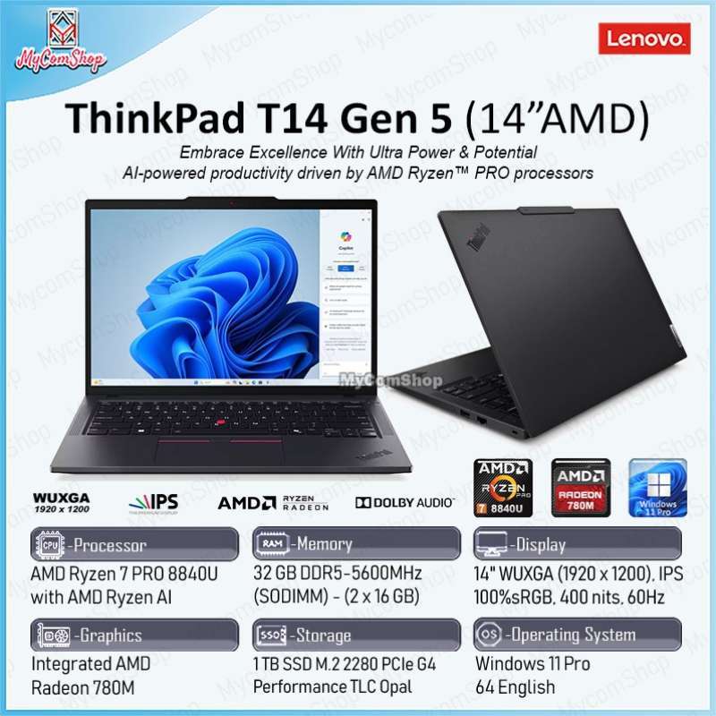 Thinkpad T14 Amd Ryzen 5 Pro - 🔥 Harga & Spesifikasi Terbaru Januari 2026