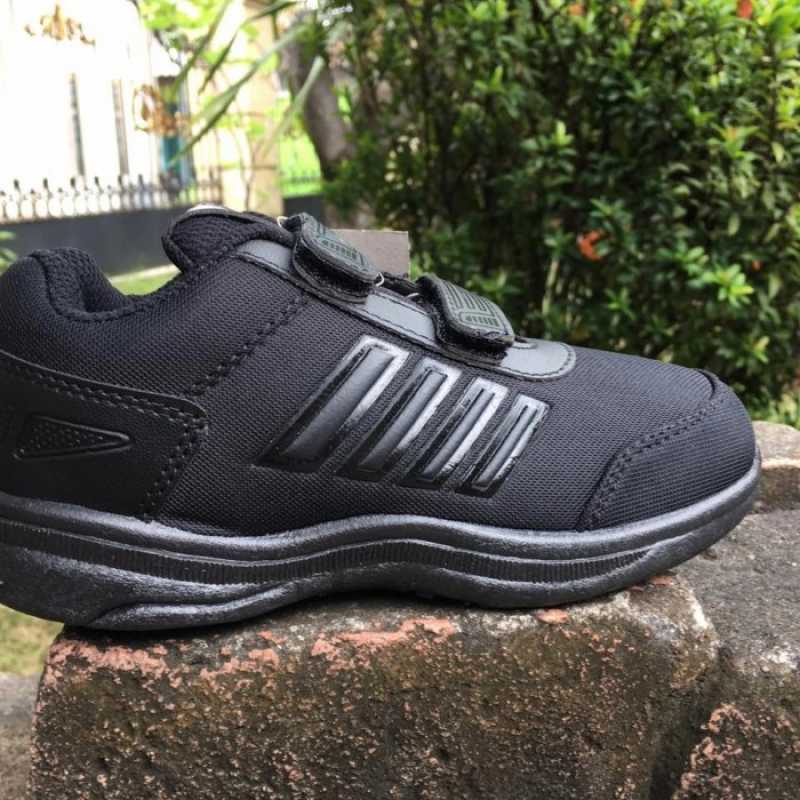 Jual Sepatu Sekolah Hitam Anak Sd-smp/sepatu Injeck Pabrikan - 33 Hitam ...