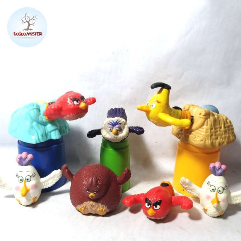 Jual Red Chuck Matilda Angry Birds Shooter Happy Meal Mcdonalds Mcd ...