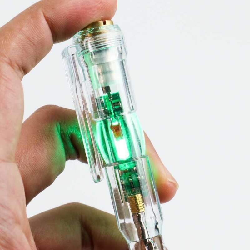 Jual Obeng Tespen Tester Pen With Indicator Dual Led B12 Tespen Listrik ...