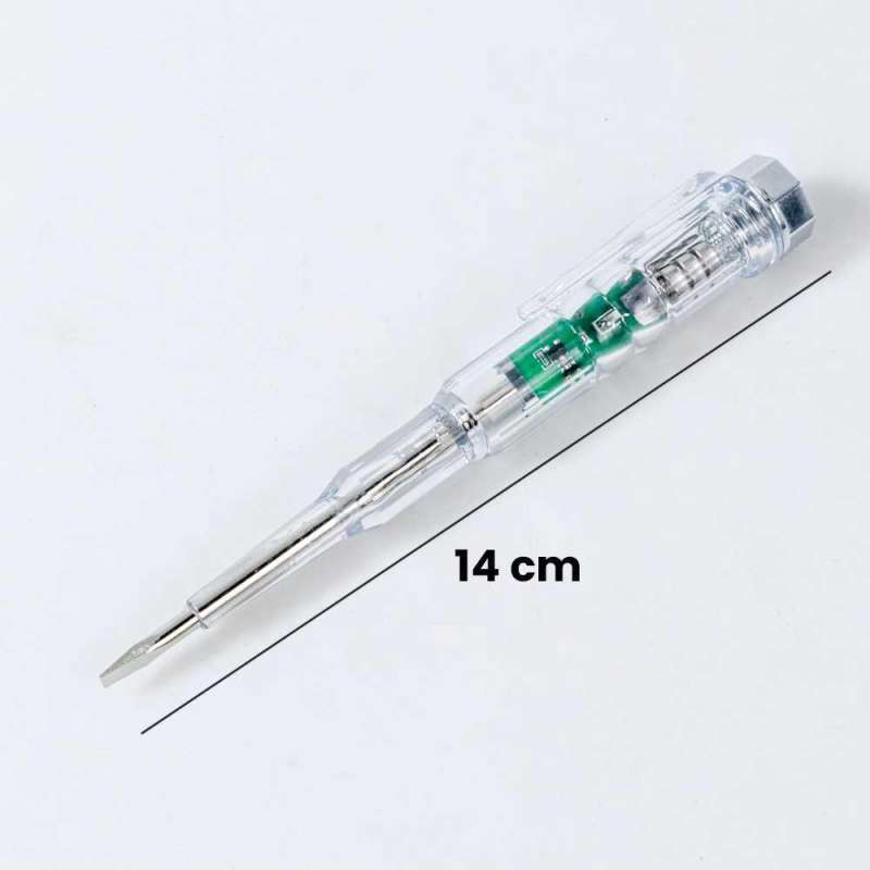 Jual Obeng Tespen Tester Pen With Indicator Dual Led B12 Tespen Listrik ...