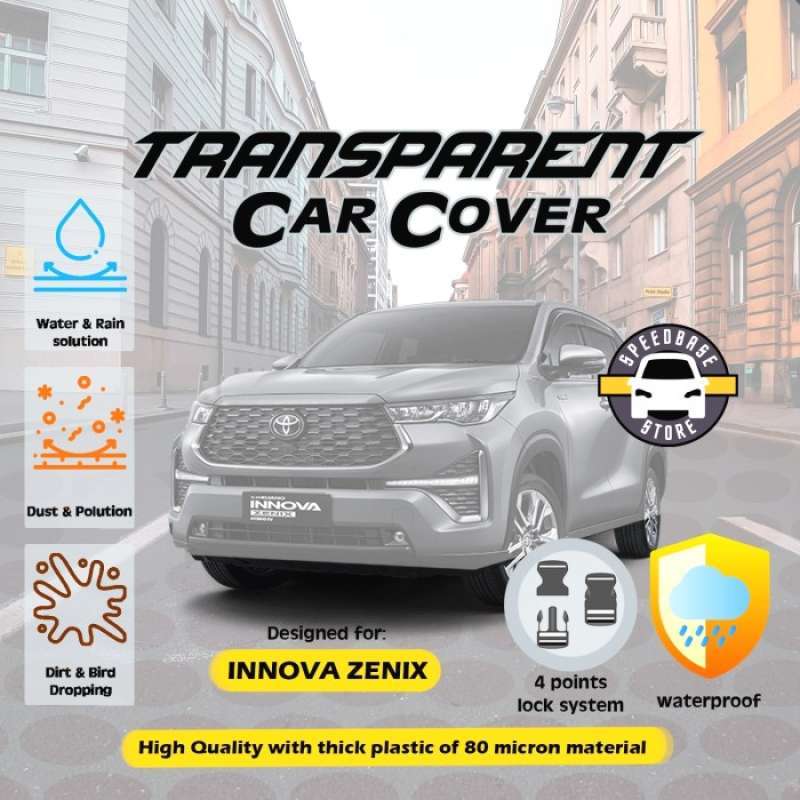 Promo Body Cover Mobil Innova Zenix Plastik Tebal Transparant ...