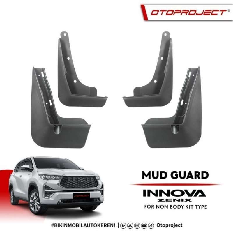 Promo Mud Guard Otoproject Innova Zenix (for Non Bodykit) 2022 2023 ...