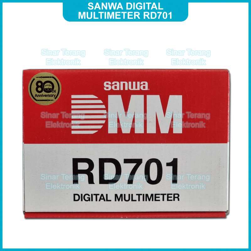 Promo Sanwa Digital Multimeter Rd701 Dengan True Rms Diskon 9% Di ...