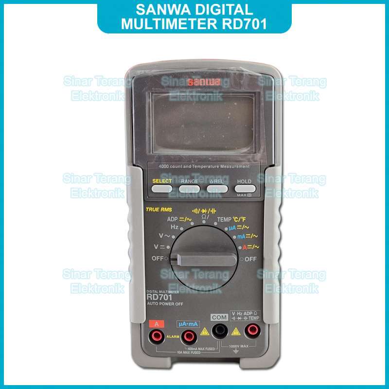 Promo Sanwa Digital Multimeter Rd701 Dengan True Rms Diskon 9% Di ...