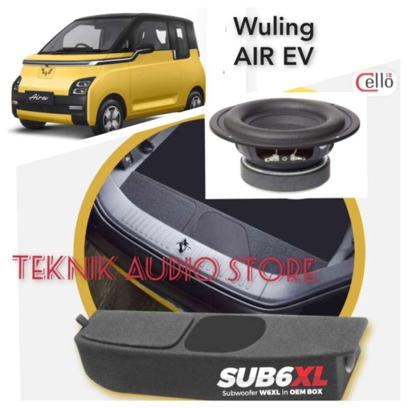Jual Subwoofer Cello Box Wuling Air Ev 6inch W6e Pasif Di Seller ...
