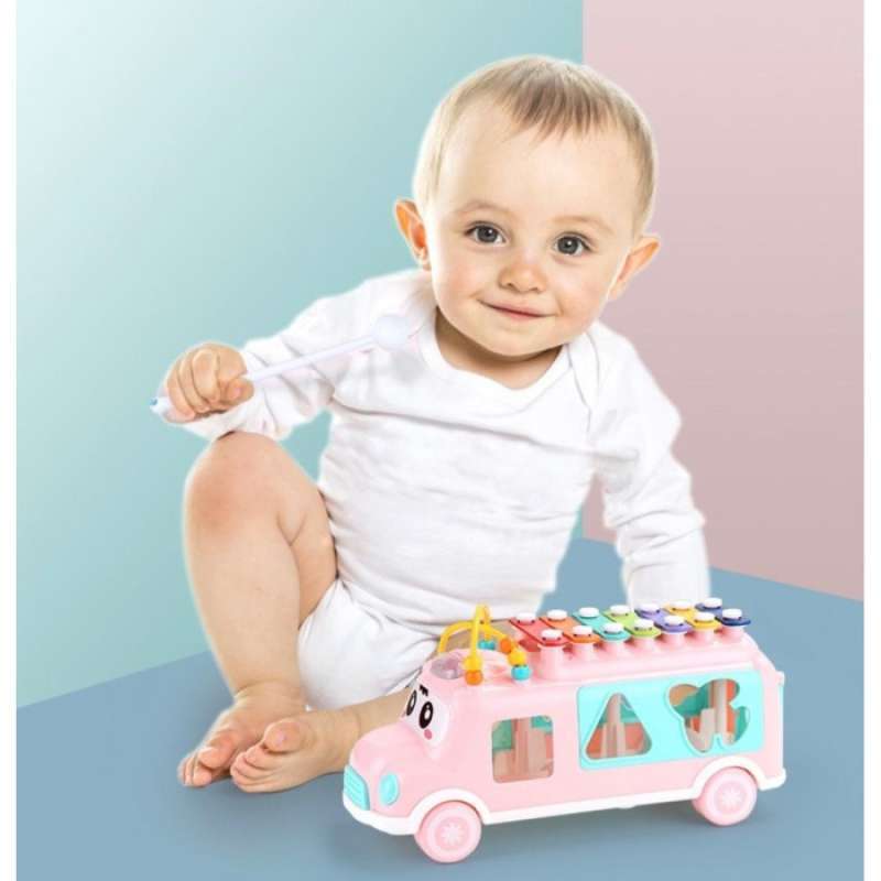 Jual Mainan Edukasi Anak Bus Xylophone Kolintang Wire Alur Kawat | Blok ...