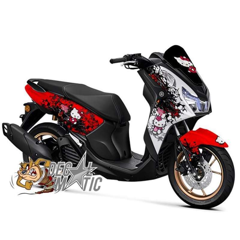 Jual Decal Lexi 155 Full Body Stiker Full Body Motor Yamaha Lexi Lx 155 ...