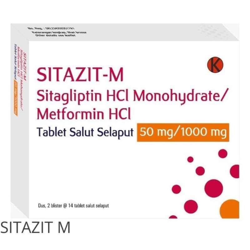 Jual Sitazit-m 50/1000 Mg Box @28 Tablet Di Seller Padi Farma - Pondok ...