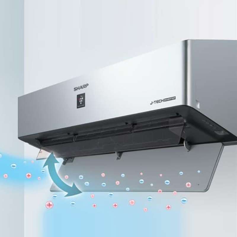 Jual Ac Sharp Plasmacluster Inverter 1pk Type Ah-xp10vxy J-tech Wifi Di ...