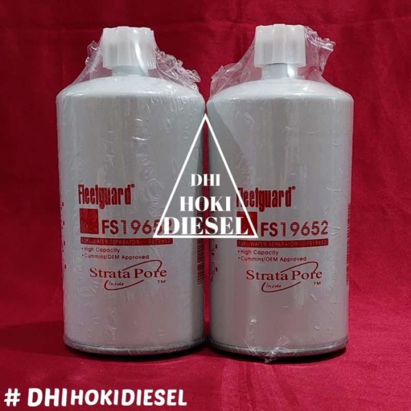 Promo Fs19652 Fuel Filter Fleetguard Diskon 33% Di Seller Ksm Store ...