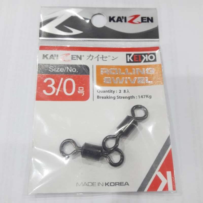 Promo Kaizen Keiko Rolling Swivel Size 03 Diskon 29% Di Seller 2k Sport Racing - Linggajaya ...