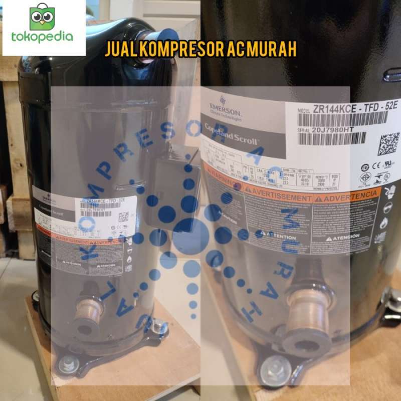 Promo Compressor Copeland Zr144kce-tfd-52e / Kompresor Scroll Zr144 ...
