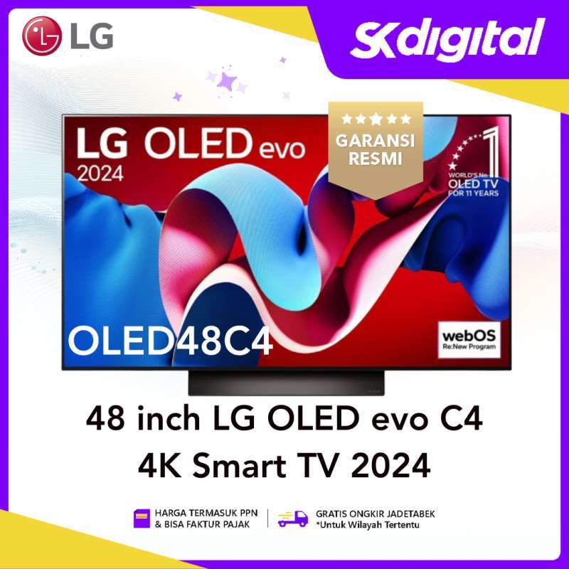 Jual Lg Oled 48c4psa Oled Smart Tv Uhd 4k New 2024 48c4 C4 Di Seller ...