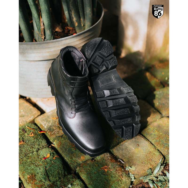 Promo Army86 Sepatu Pdh Navy Hitam Dop Diskon 27% Di Seller Nz Store ...