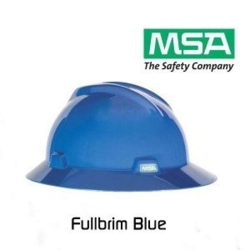 Promo Helm Msa Full Brim V Gard Usa Hard Hat,safety Helmet Proyek ...