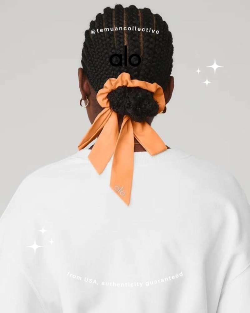 Jual Alo Yoga Love Knots Tie Scrunchie - Ribbon Scrunchies/hair Ties Di ...