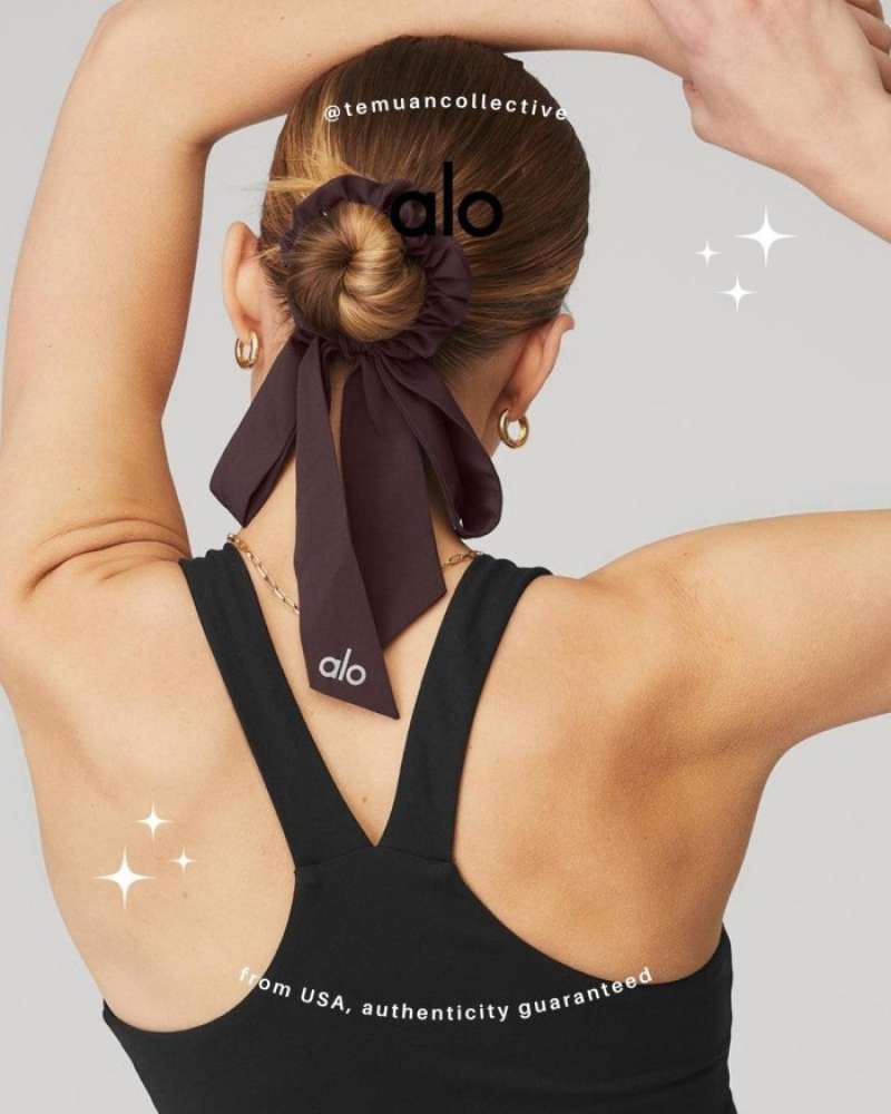 Jual Alo Yoga Love Knots Tie Scrunchie - Ribbon Scrunchies/hair Ties Di ...