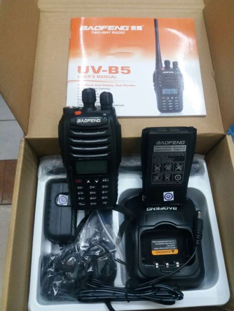 Promo 100% Produk Ori Ht Baofeng Uv-b5 Dual Band Diskon 23% Di Seller Sakakistore - Cipinang ...