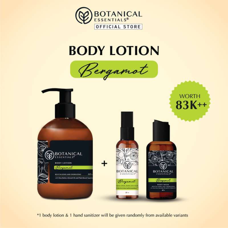 Promo Botanical Essentials - Body Lotion Bergamot 300ml Diskon 33% Di Seller Harsastore - Tugu ...